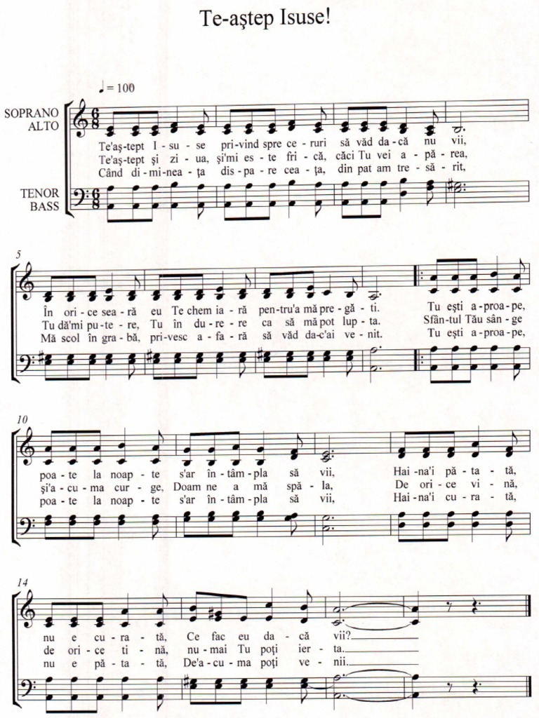 Te-Astept Isuse PDF | PDF