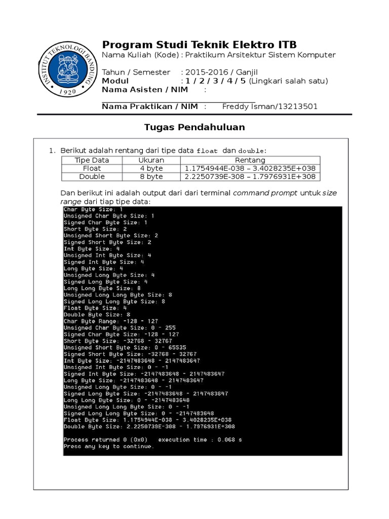 Tugas Pendahuluan Modul 2 - Border | PDF