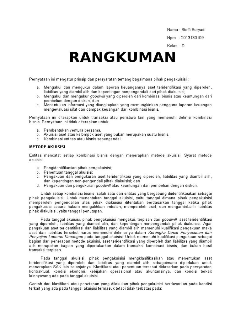 Psak 22 | PDF
