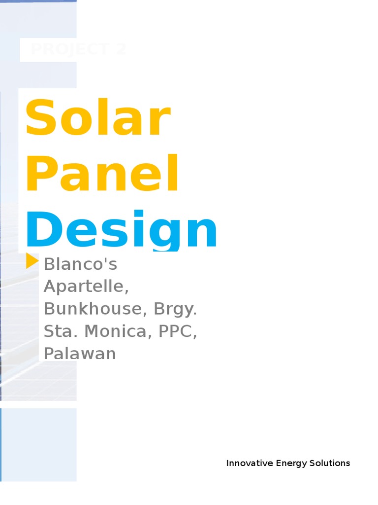 Solar Power Cover | PDF