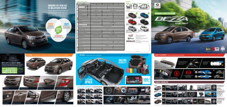 Bezza Brochure | PDF | Anti Lock Braking System | Car