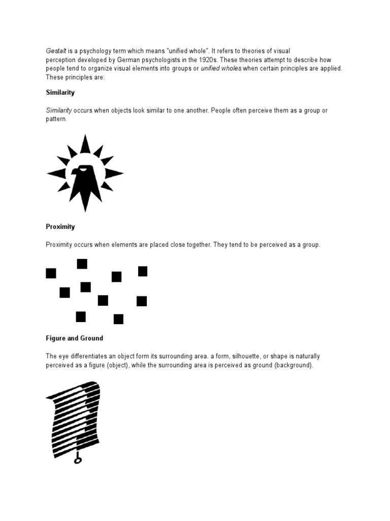 Gestalt | PDF | Philosophy
