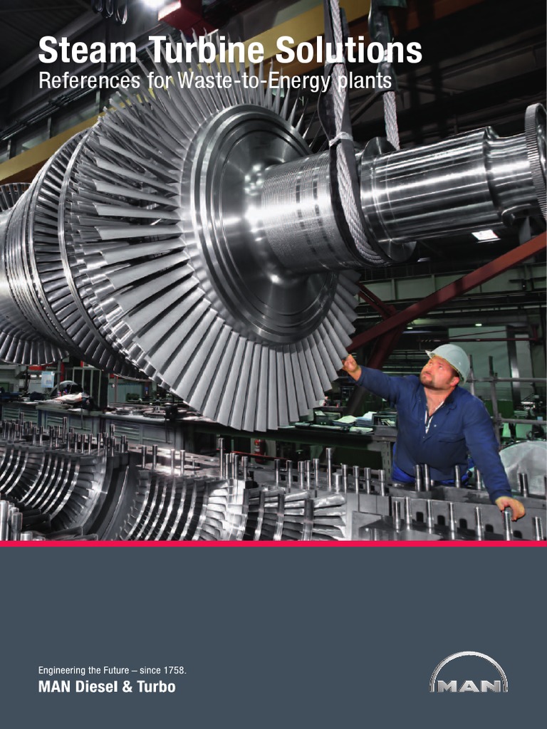 Steam Turbines For Waste To Energy | PDF | Steam | Incineration