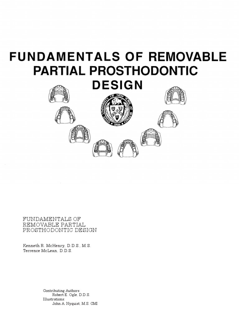 RPD Design Fundamentals Manual | PDF | Dentures | Anatomical Terms Of ...