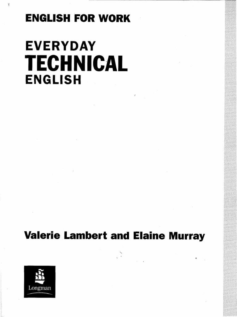 Everyday Technical English PDF | PDF