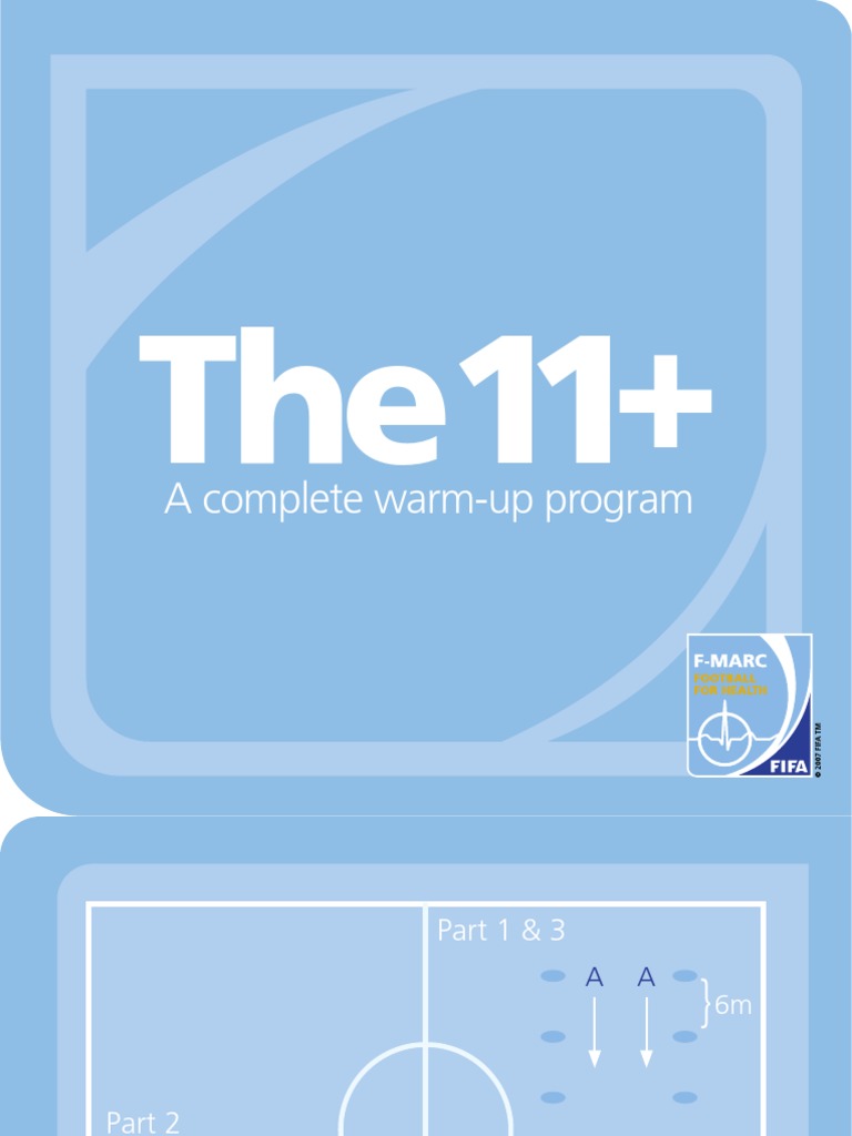 Fifa 11+ warm up.pdf | Anatomical Terms Of Motion | Foot