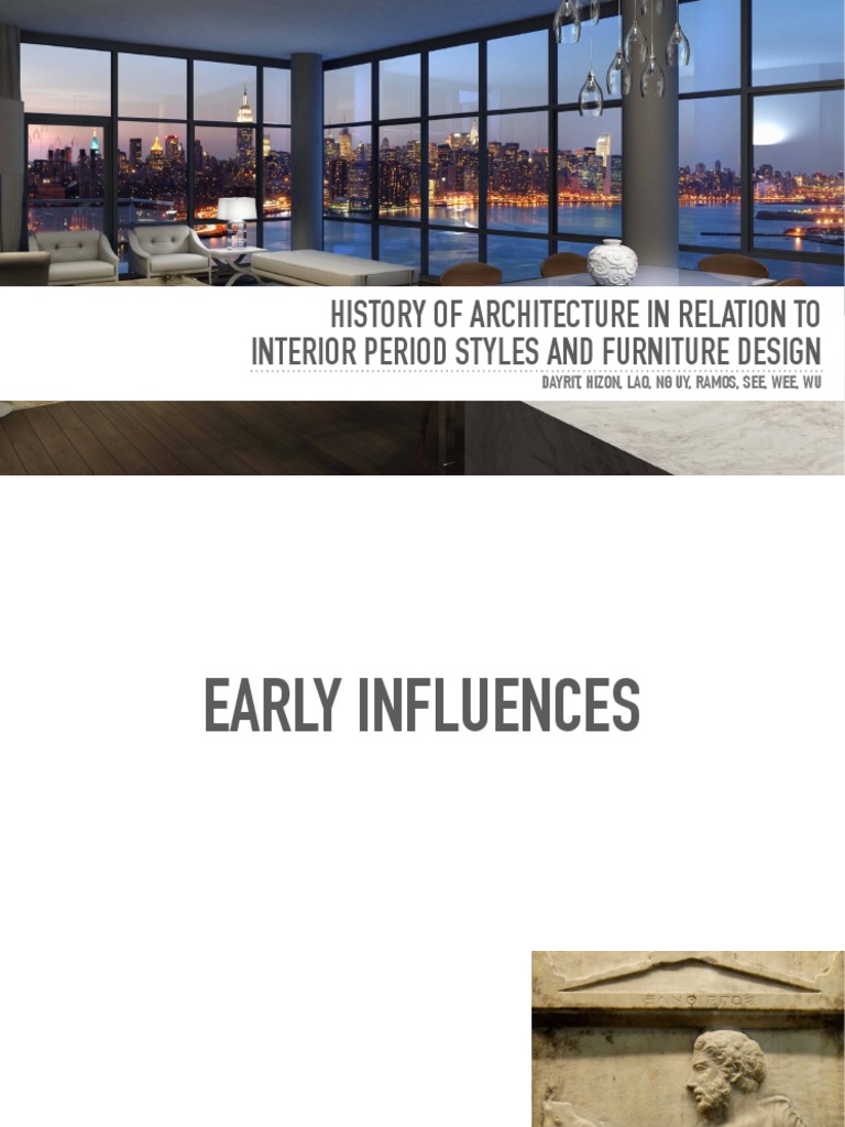 History of Architecture in Relation To Interior Period Styles and ...