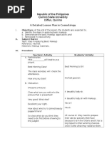 Lesson Plan in Beauty Care Grade 8 (TVE) Grade | PDF | Eyebrow | Cosmetics