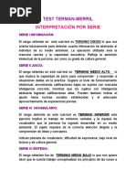 Interpretación de La Prueba de Terman | PDF | Sicología | Epistemología