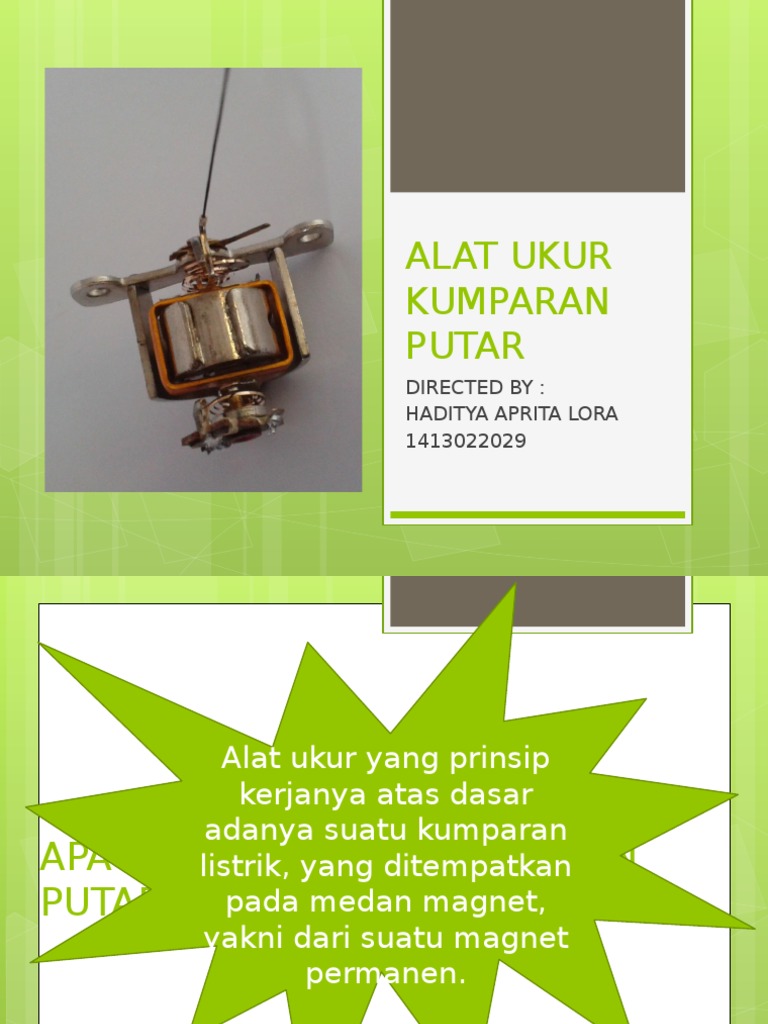 Alat Ukur Kumparan Putar | PDF