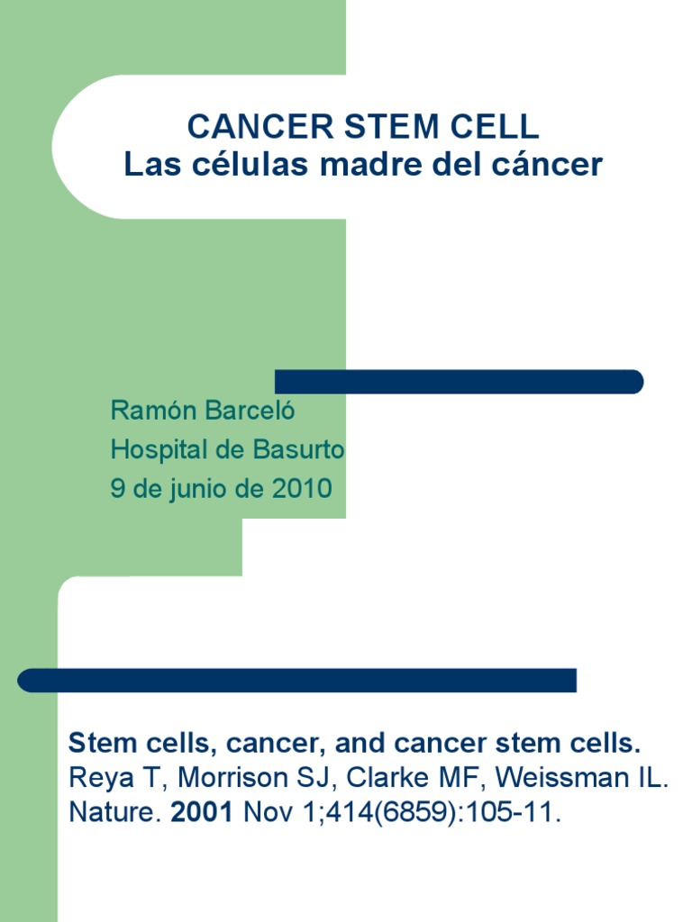 Cancer Stem Cell | PDF | Cancer | Cell Biology