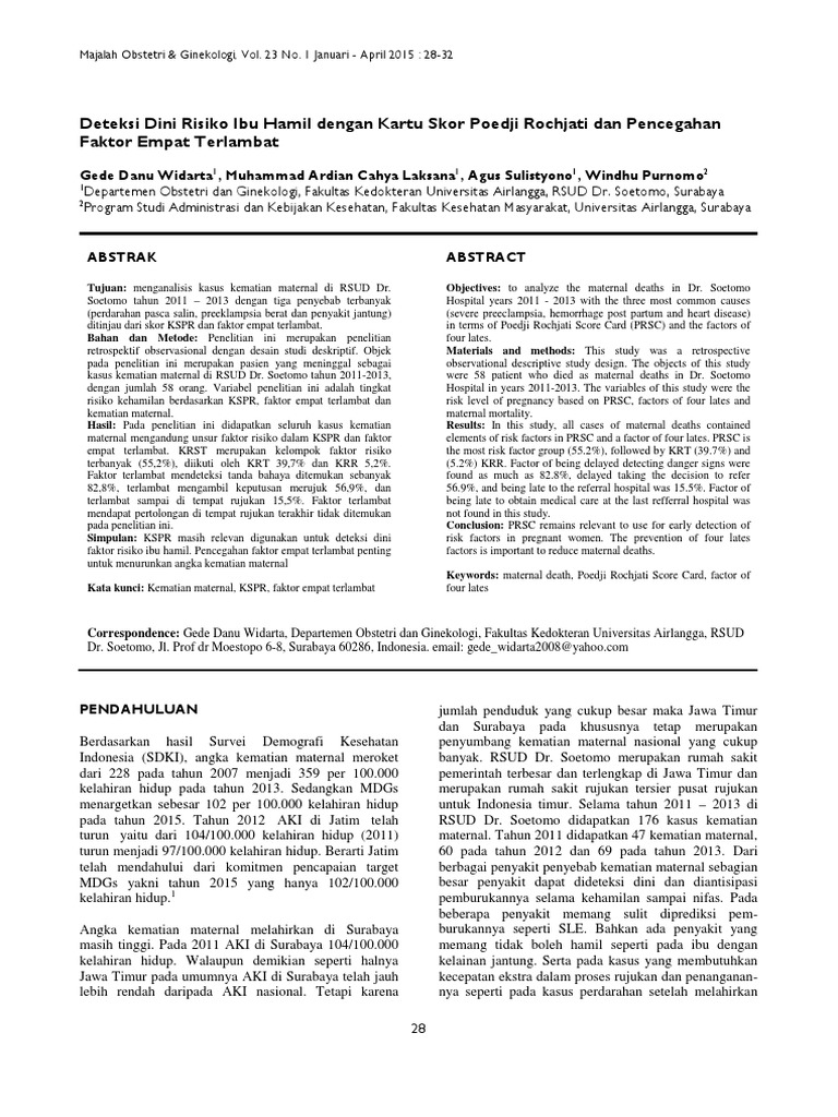 Kartu Skor Poedji Rohayati PDF | PDF