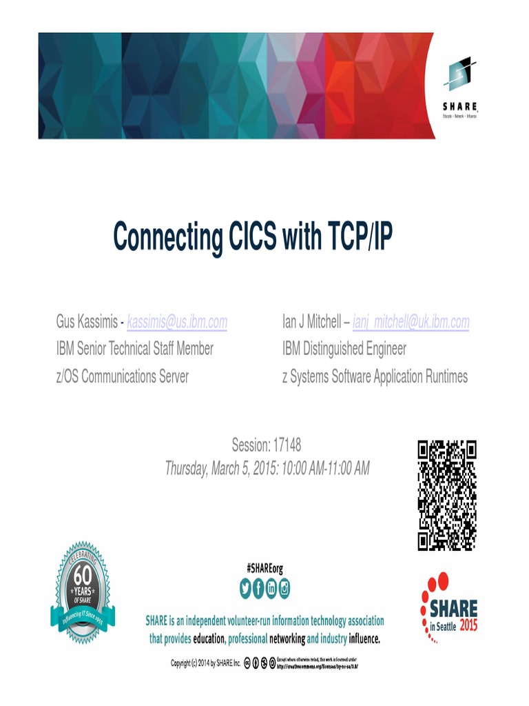 Connecting CICS With TCP | PDF | Transport Layer Security | Network Socket