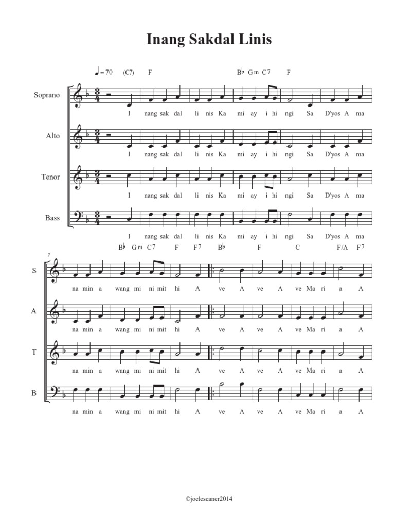 Inang Sakdal Linis | PDF