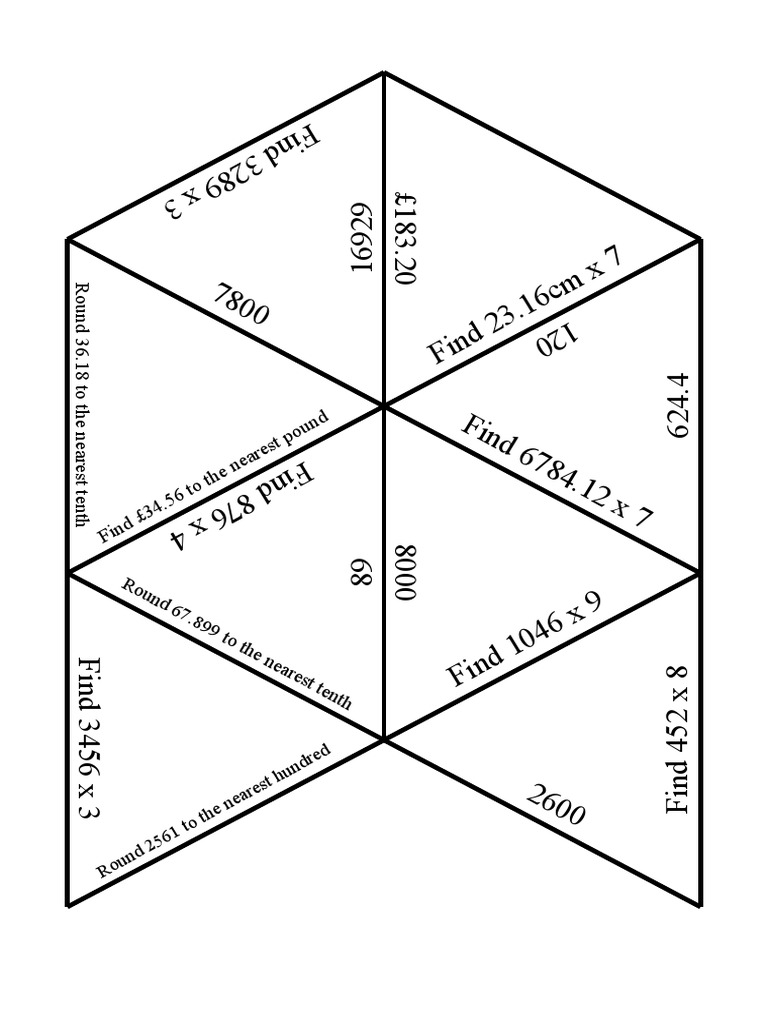 Tarsia - Rounding and Multiplication | PDF
