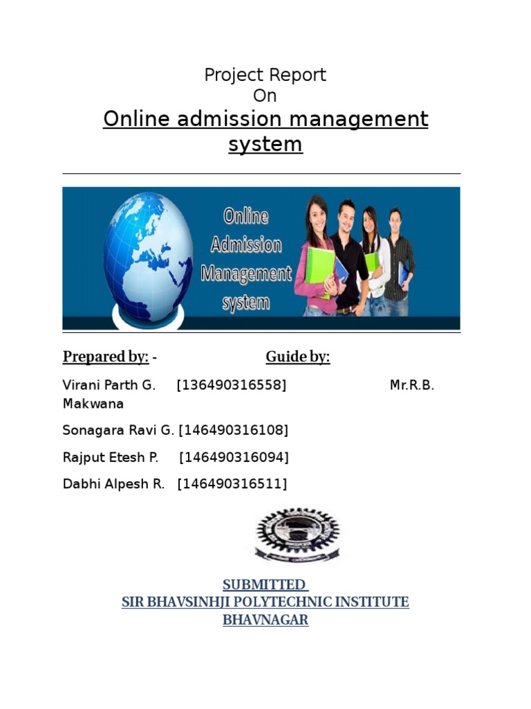 Online Admission System | PDF | Feasibility Study | Computing