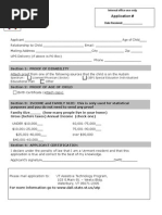 Adb CV Format For Individuals | PDF