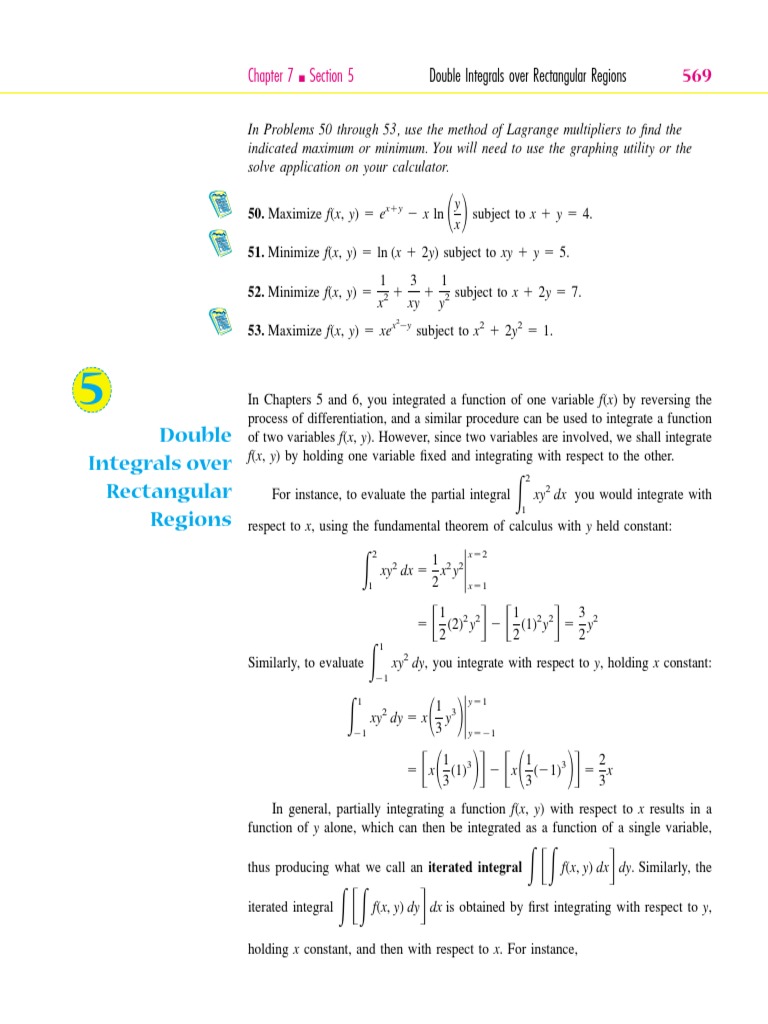 double integrals | Integral | Probability Density Function