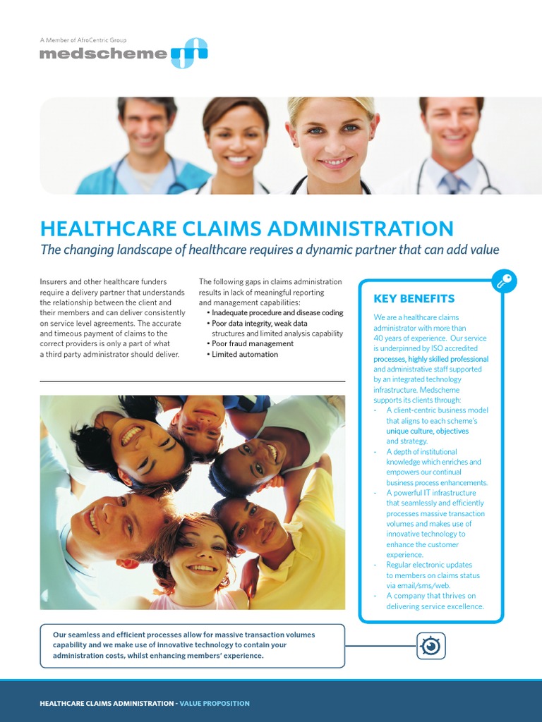 Claims Administration Services | PDF | Health Care | Business Process