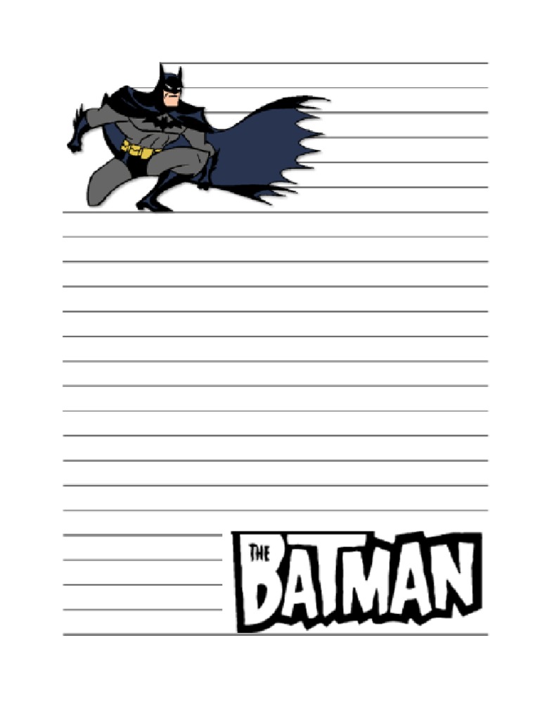 Carta Batman PDF | PDF