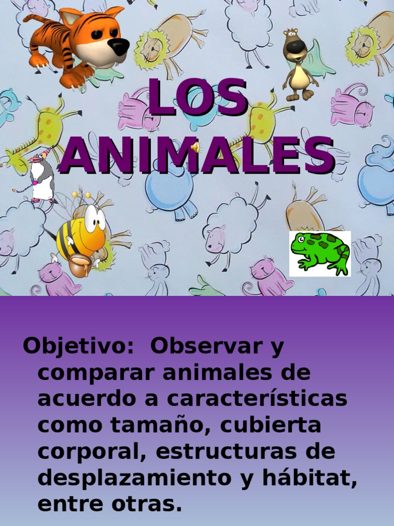 Clasificación de Animales para Niños | PDF | Mamíferos | Vertebrados