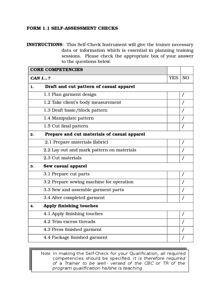 Tna Forms Final | Sewing | Seam (Sewing)