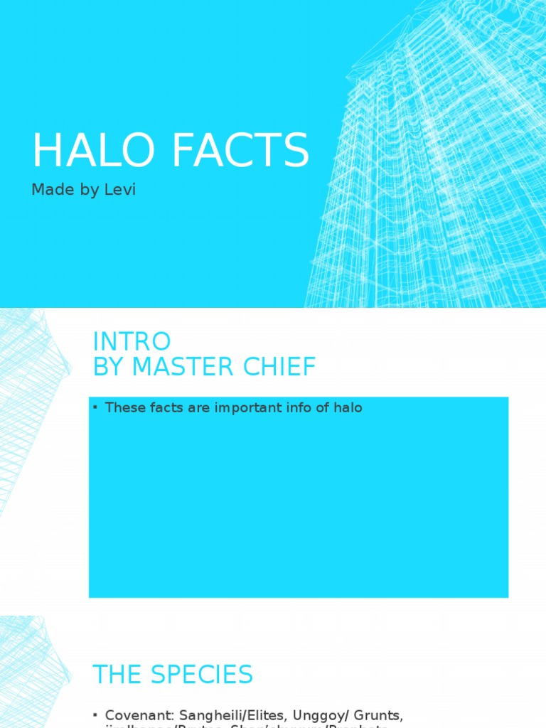 Halo Facts | PDF