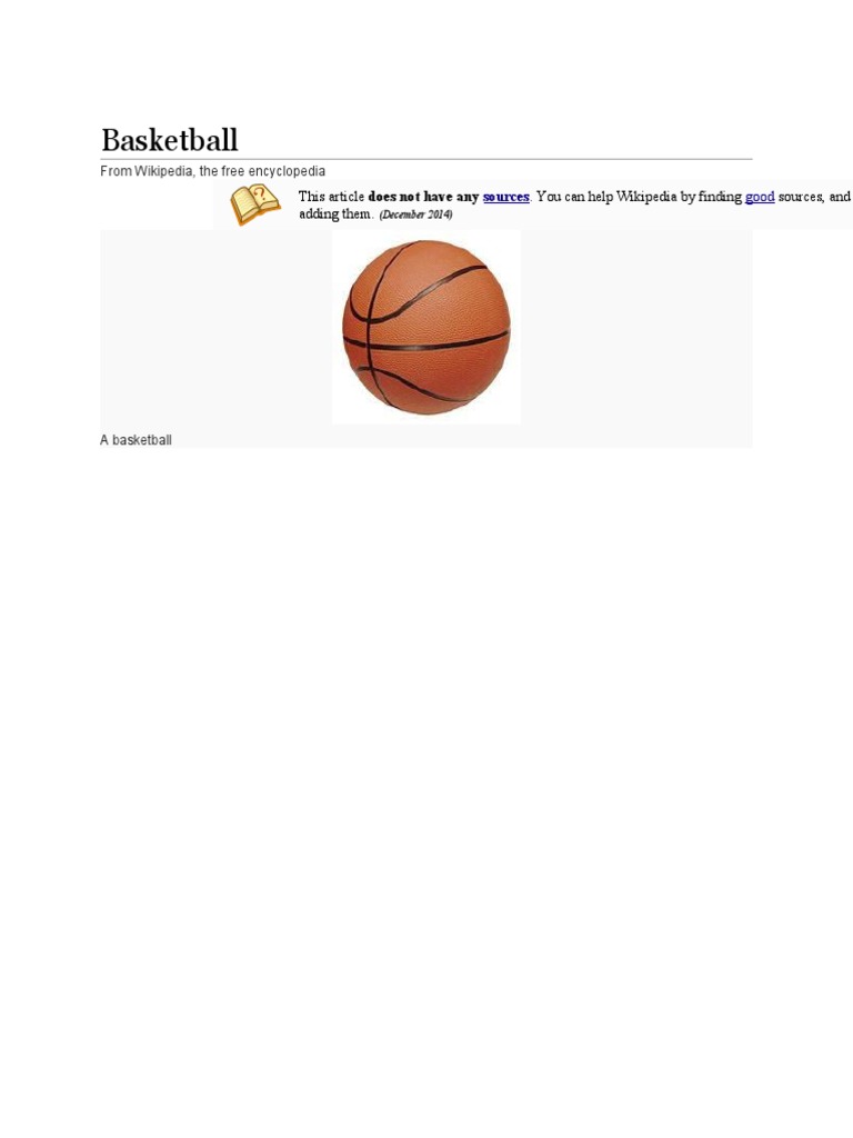 History of Basketball | PDF | Basketball Positions | Referee