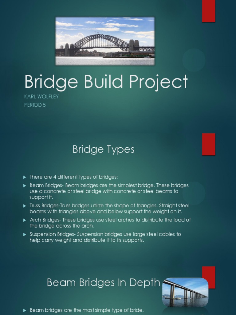 Bridge Build Project PDF | PDF | Bridge | Truss