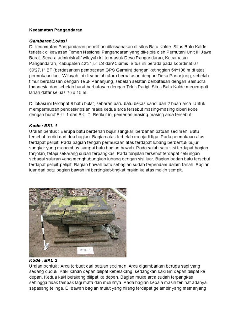 Sejarah Situs Batu Kalde | PDF | Ilmu Sosial | Agama & Spiritualitas