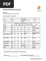 Chemical Hazard Register for Pharmacy | PDF | Health Care