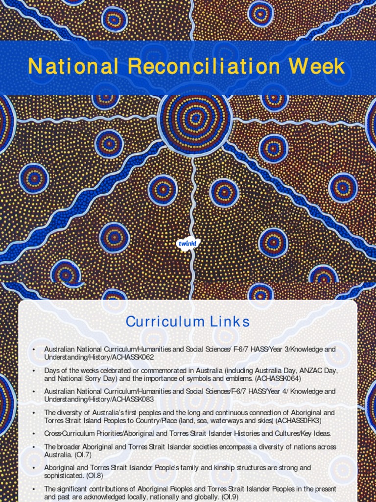 National Reconciliation Week Overview | PDF | Indigenous Australians ...