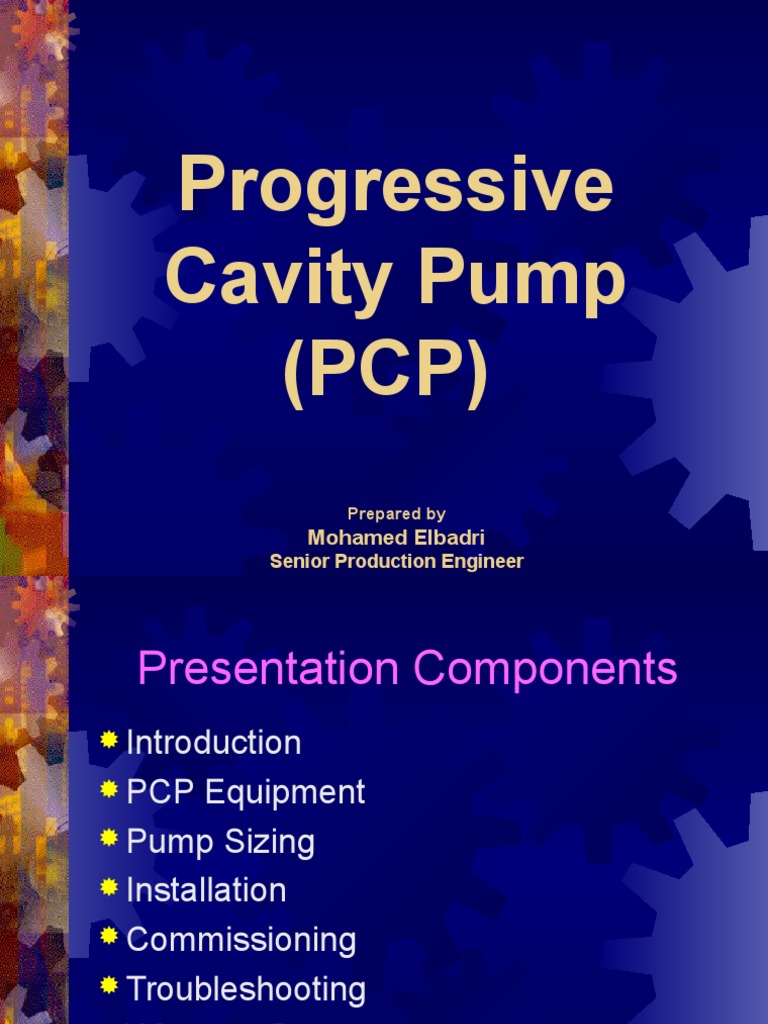 Progressive Cavity Pump Technical And Cad Drawings – JQTQF