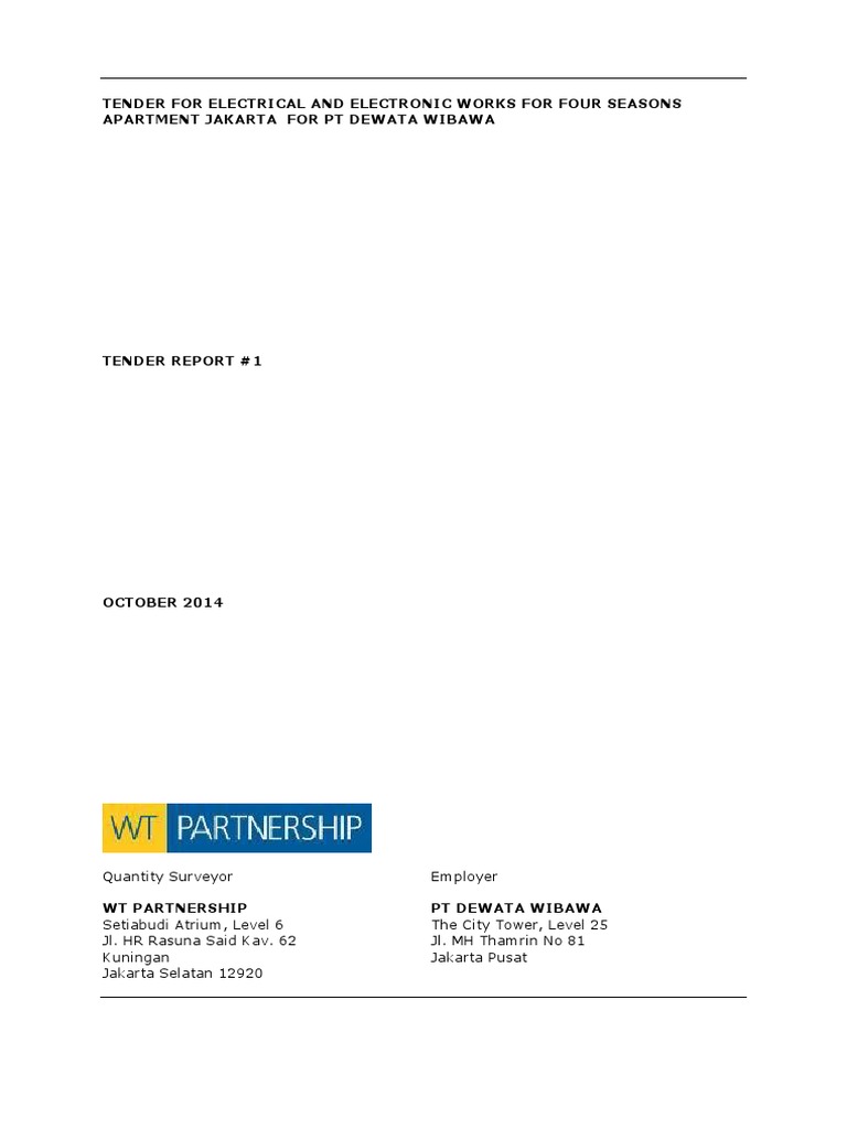 NYY Cable Tender Summary Report | PDF | Electrical Wiring | Electrical ...