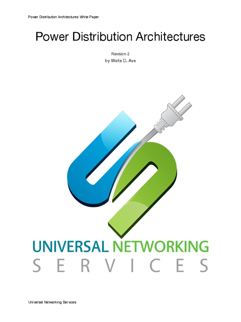 Power Distribution White Paper | PDF | Data Center | Electric Power ...