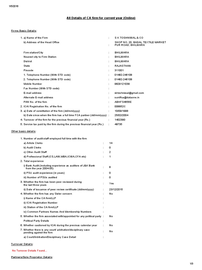 CAG Empanelment | PDF | Audit | Business