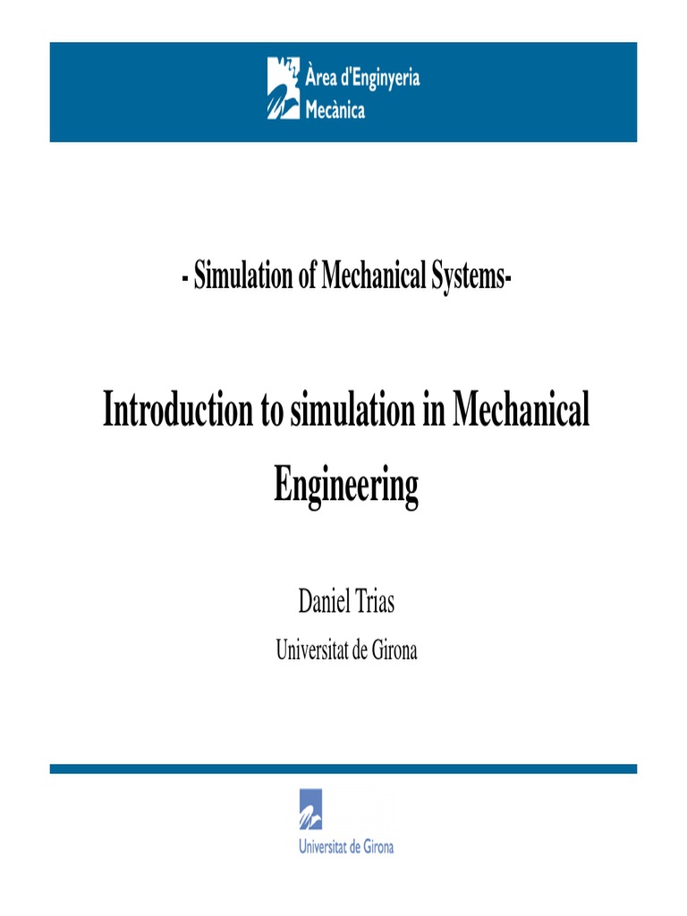 Mechanical Simulation for Engineers | PDF | Finite Element Method ...