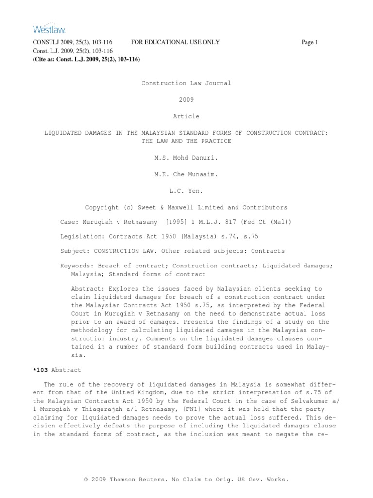 Westlaw Document 05 35 01 LAD PDF | PDF