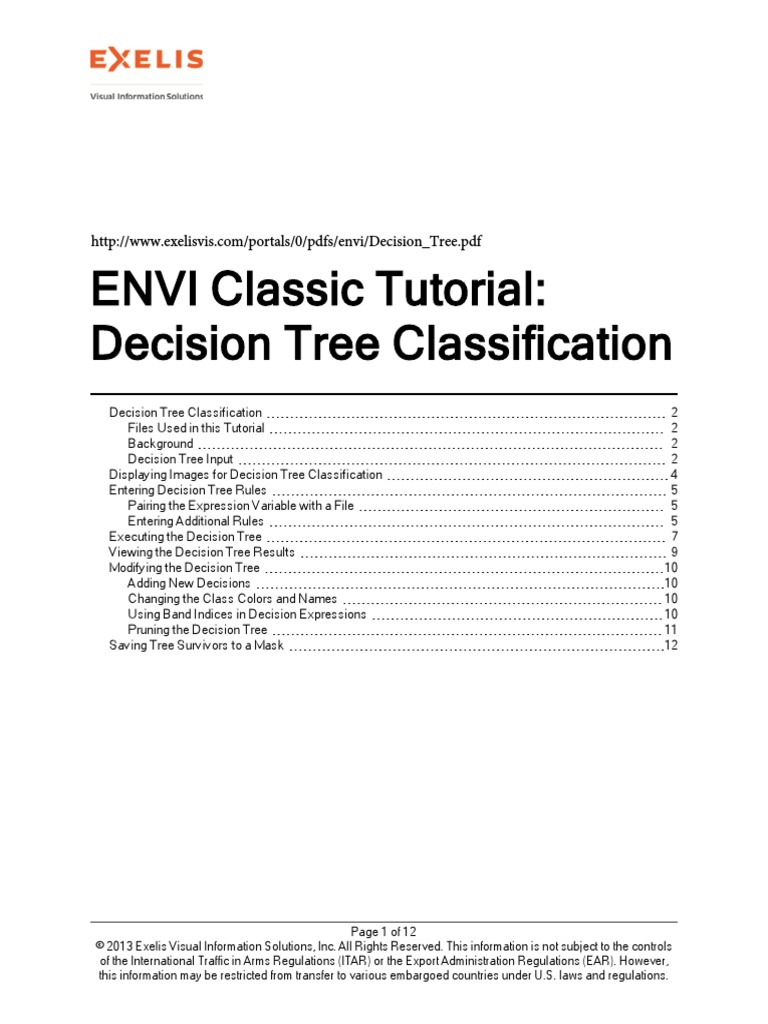Decision Tree Classification | PDF | Statistical Classification | Software