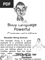 Non-Verbal Communication: Hand Gestures of Egypt | PDF