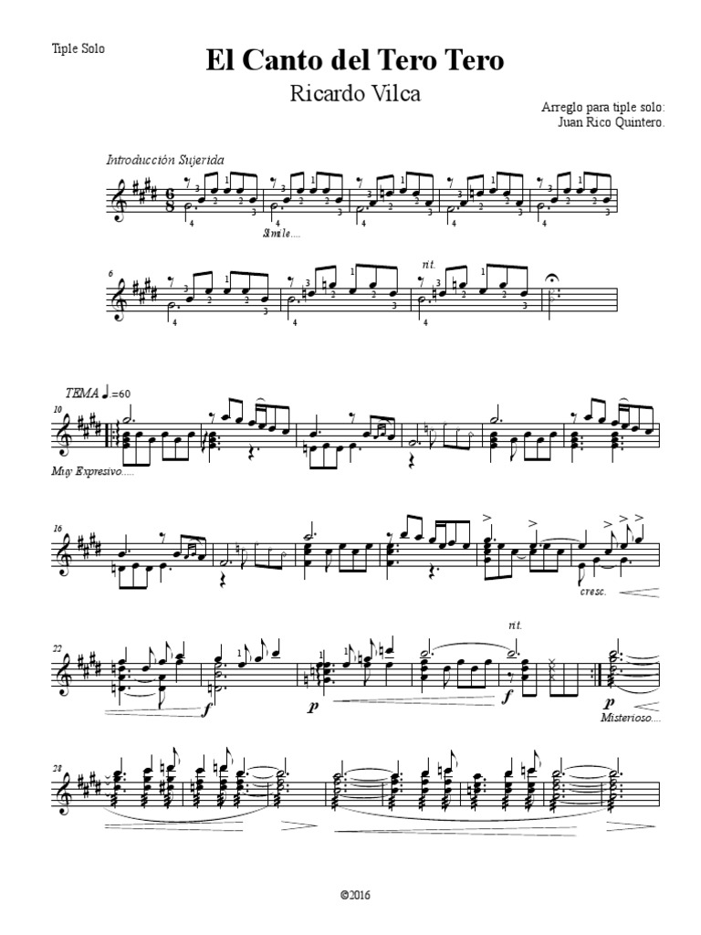 El Canto Del Tero Tero (Ricardo Vilca)