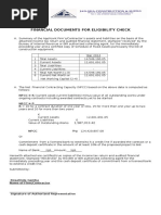 Computation of Net Financial Contracting Capacity (NFCC) | PDF