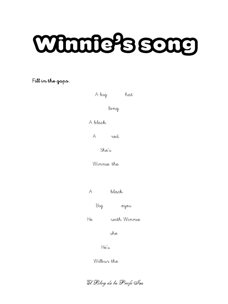 Winnie's Song | PDF