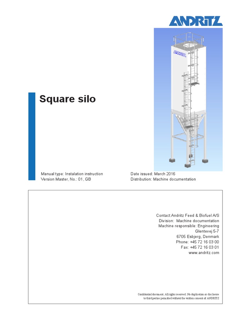 Silo Manual en Rev.01 | PDF