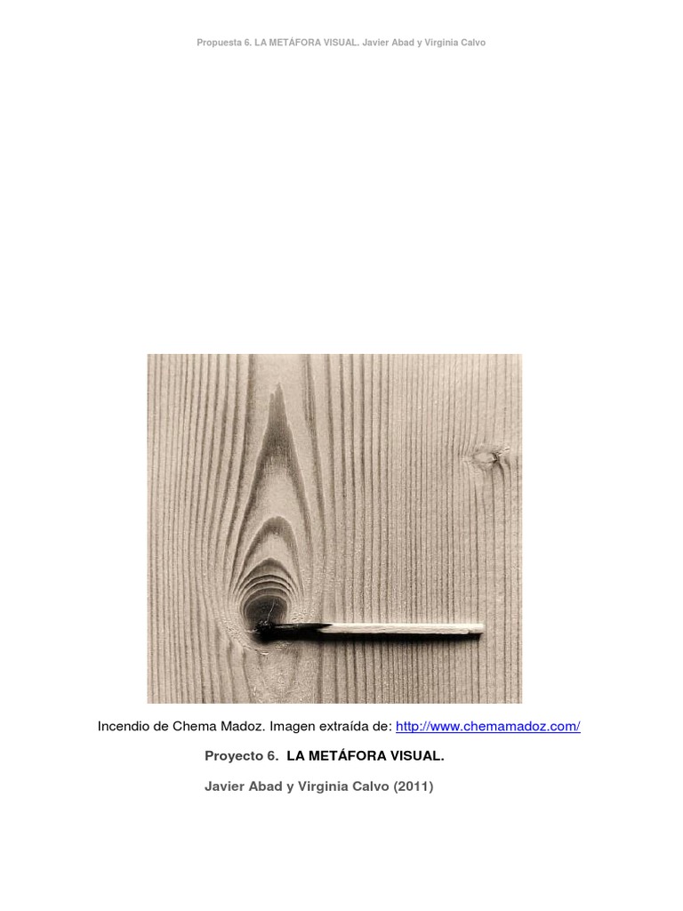 6 La Metafora Visual | PDF | Imagen | Metáfora