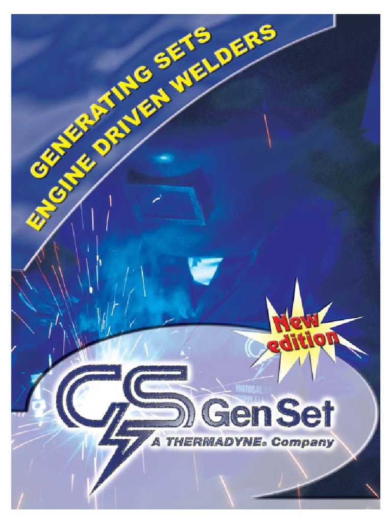 GenSet Eng Part I | PDF | Alternating Current | Welding