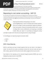SAP Recurring Entry Process Guide | PDF | Computing | Software