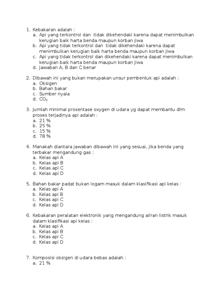 Soal PBK Avsec | PDF