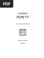Purity Installation QuickGuide | PDF | Computer Keyboard | Software