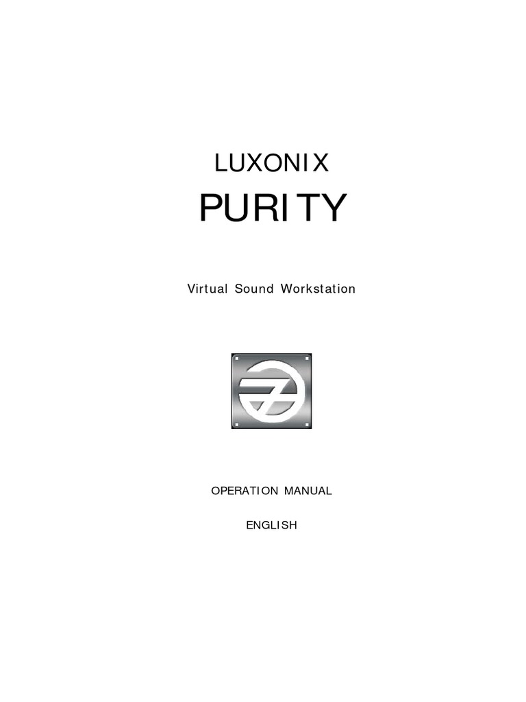 Purity | PDF | Synthesizer | Equalization (Audio)